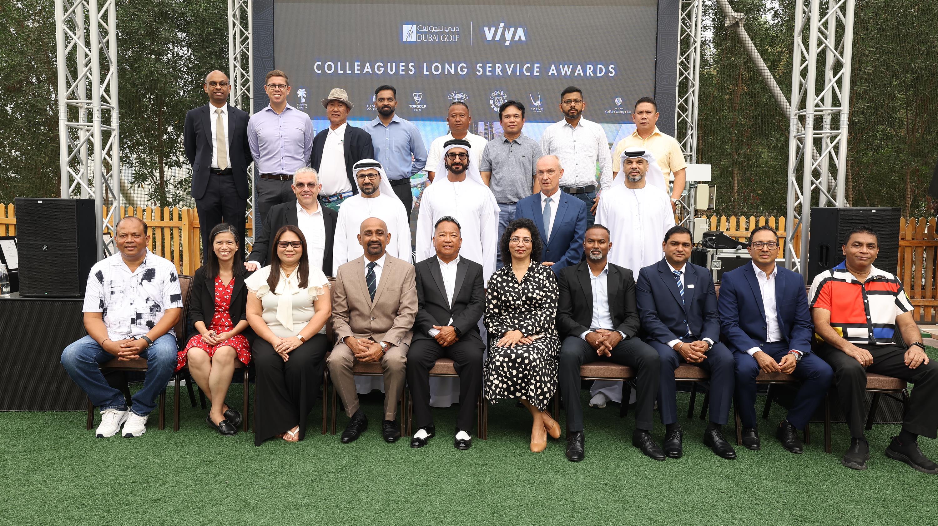 Dubai Golf & Viya Golf Abu Dhabi Honour Long-Serving Colleagues at the ...