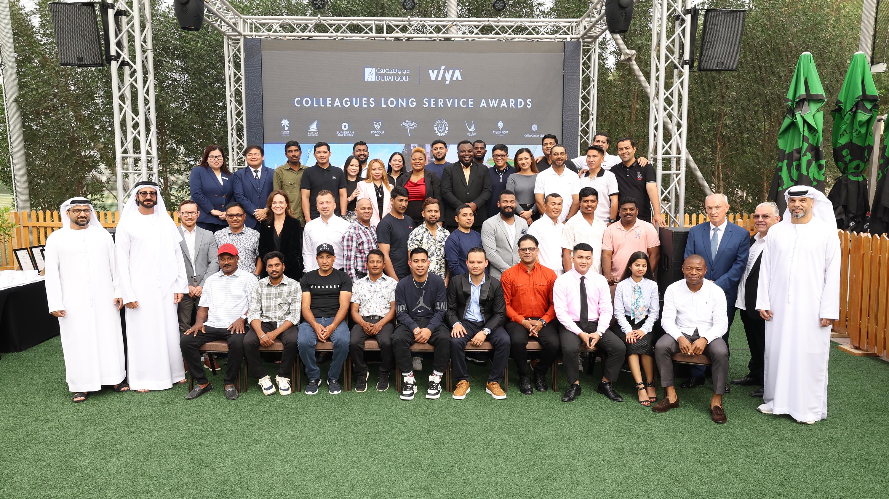 Dubai Golf & Viya Golf Abu Dhabi Honour Long-Serving Colleagues at the ...